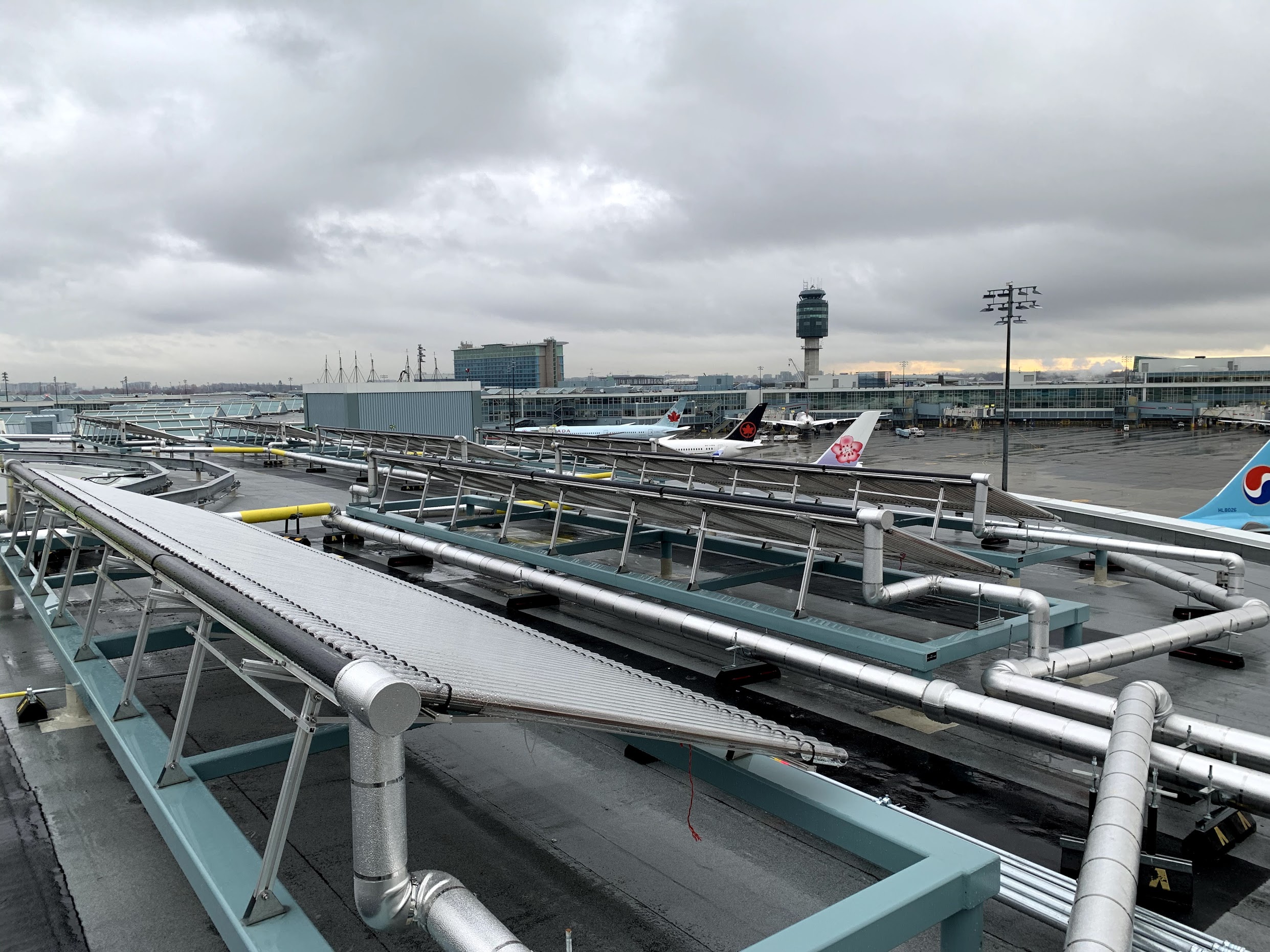 YVR Pier D Solar Thermal DHW | Riada Sales